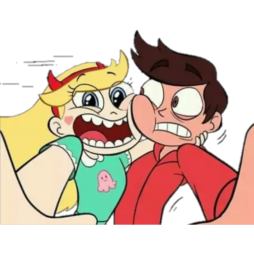Star y Marco ★ Stiker untuk WhatsApp. Ribuan paket gratis